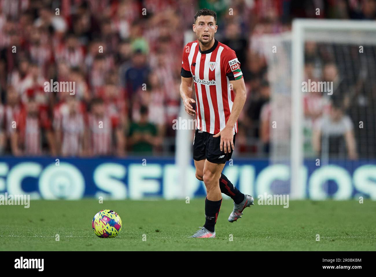 Oscar de Marcos of Athletic Club in action during the La Liga Santander ...