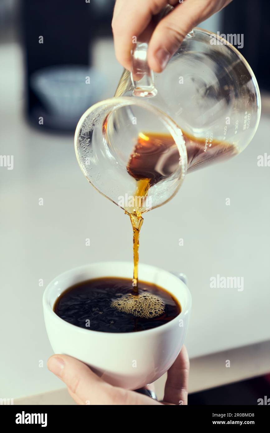 Coffee pour bar hi-res stock photography and images - Alamy