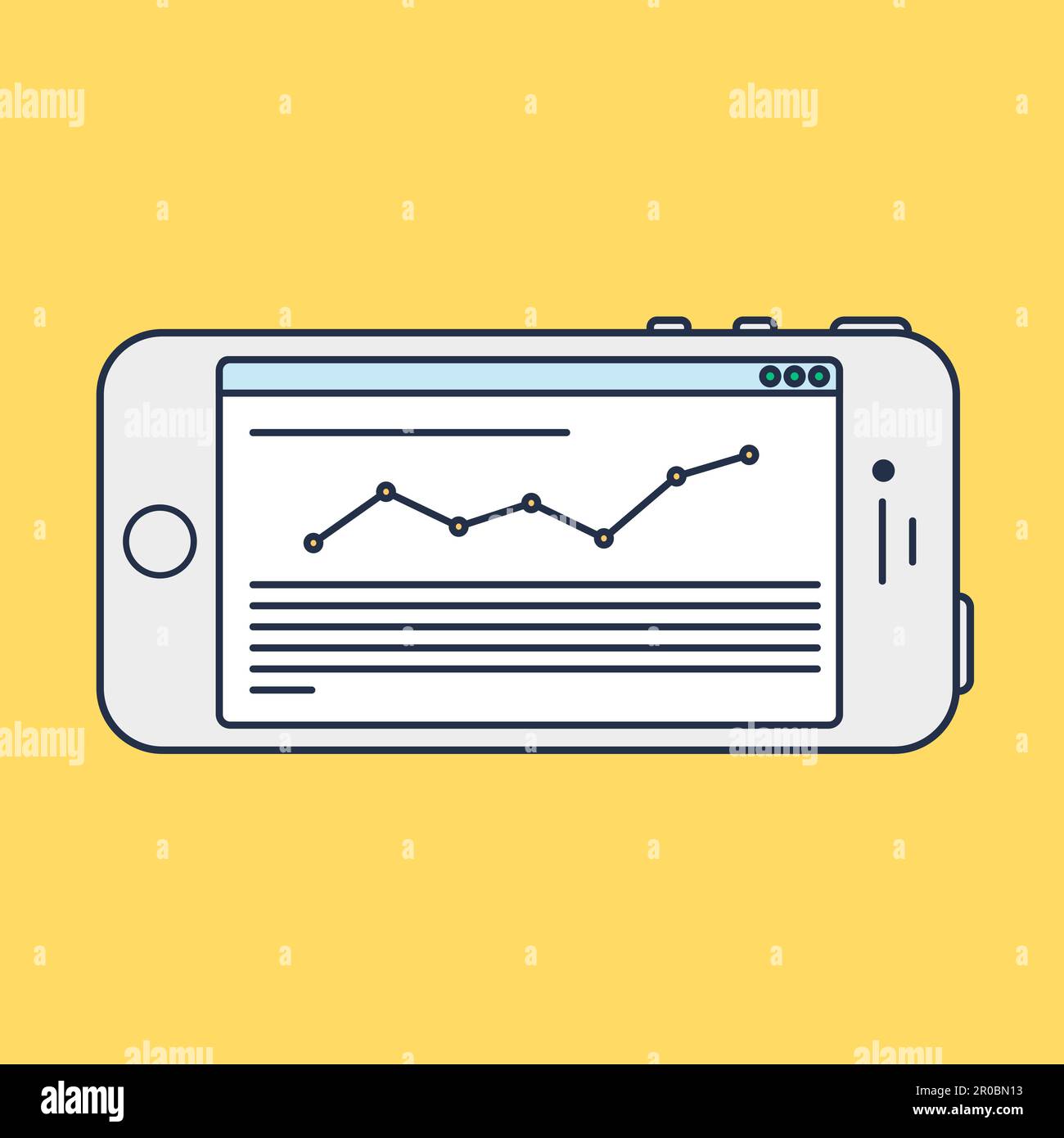 Adaptive Web Phone Template and Gadget Elements for site of blog and ...