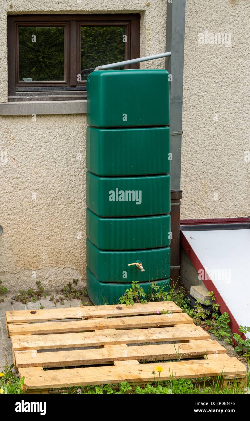 Rainwater harvesting tank hi-res stock photography and images - Alamy