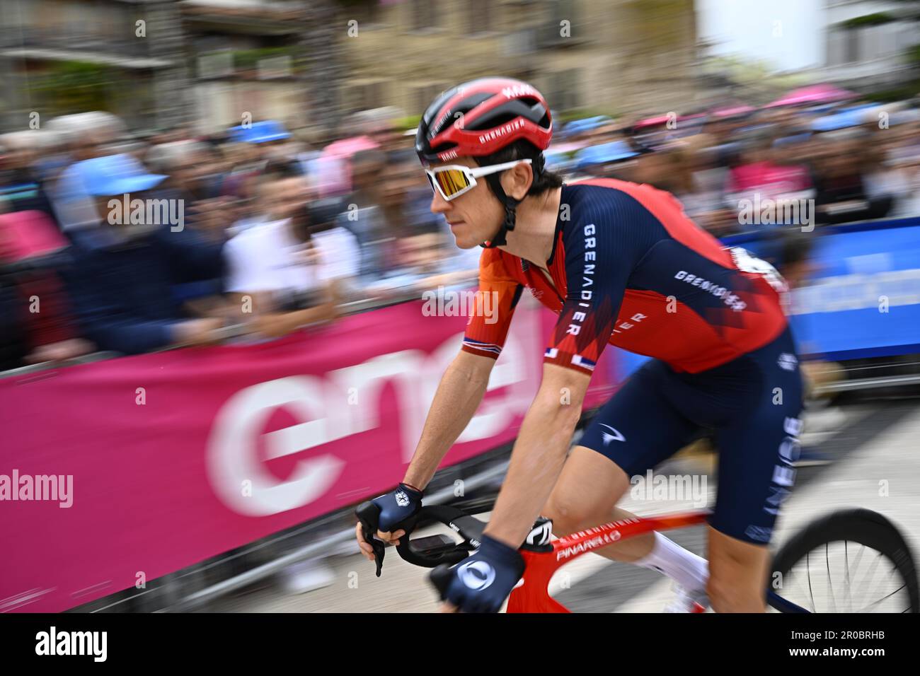 Melfi, Italy. 08th May, 2023. British Geraint Thomas of Ineos ...