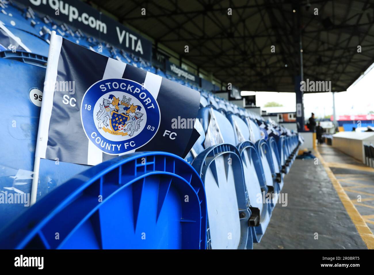 Edgeley park stockport general view hi-res stock photography and images ...