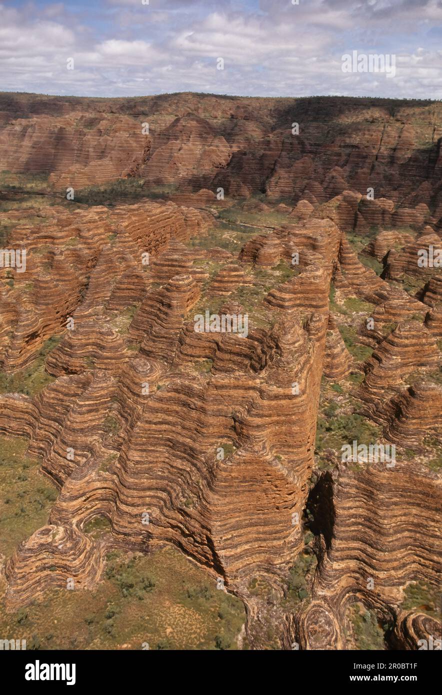 The Bungle Bungle Range is a major landform and the main feature of the ...