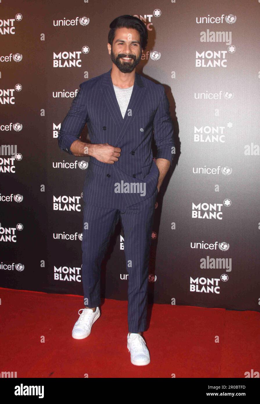 Shahid Kapoor, Indian actor, Montblanc UNICEF event, Mumbai, India, 2 ...