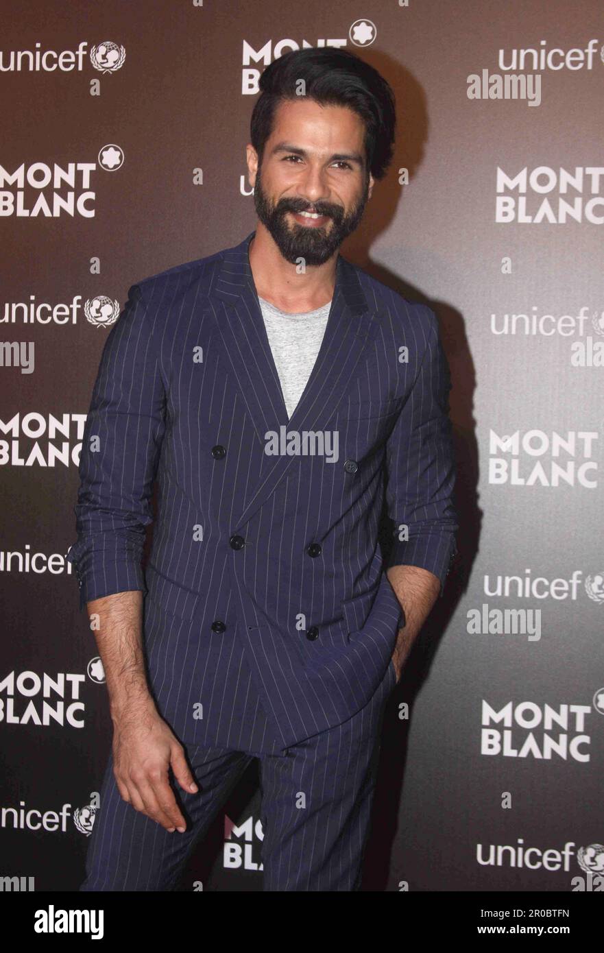 Shahid Kapoor, Indian actor, Montblanc UNICEF event, Mumbai, India, 2 ...