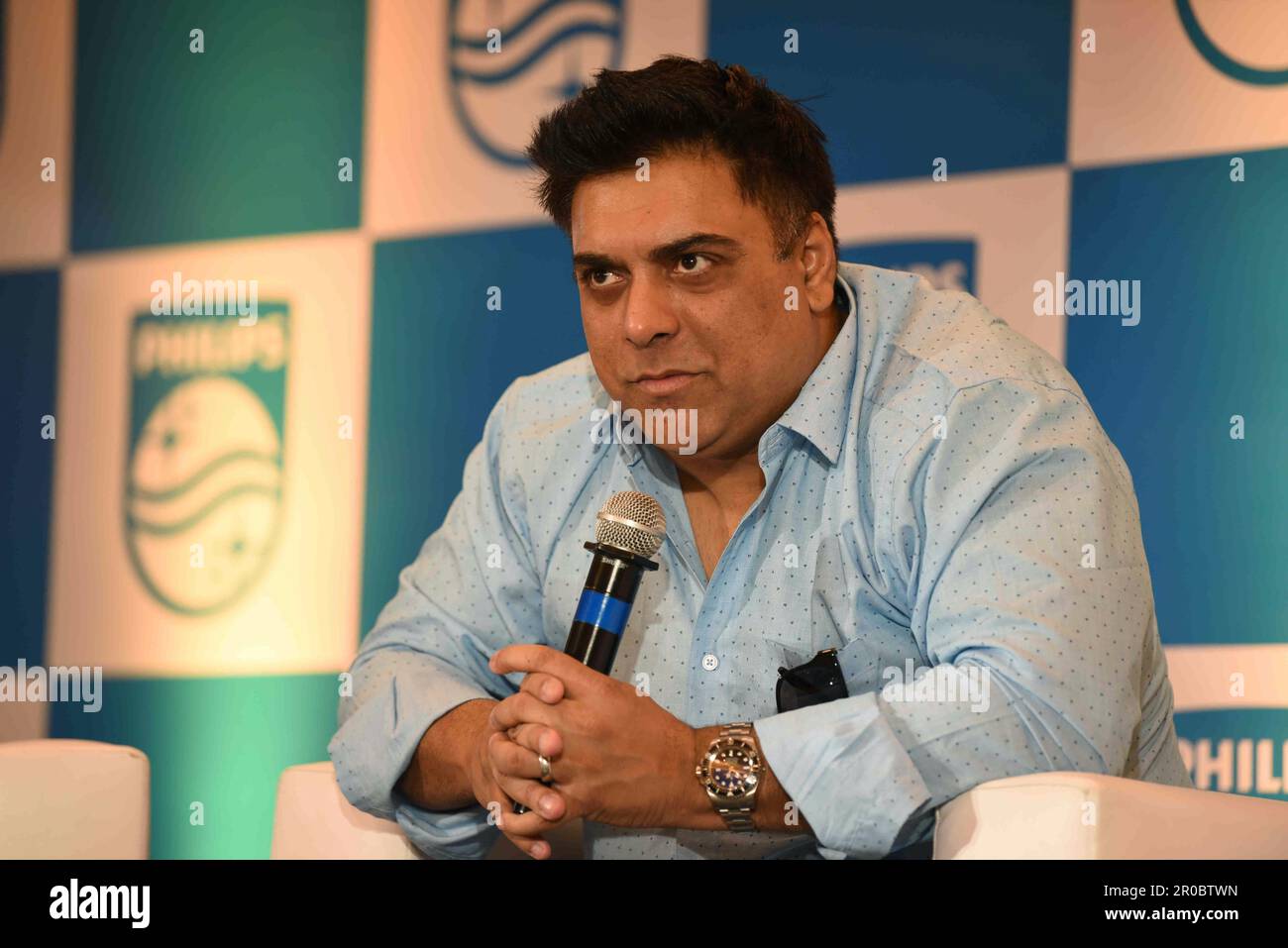 Ram Kapoor, Indian actor, Philips press conference, Mumbai, India, 3 ...
