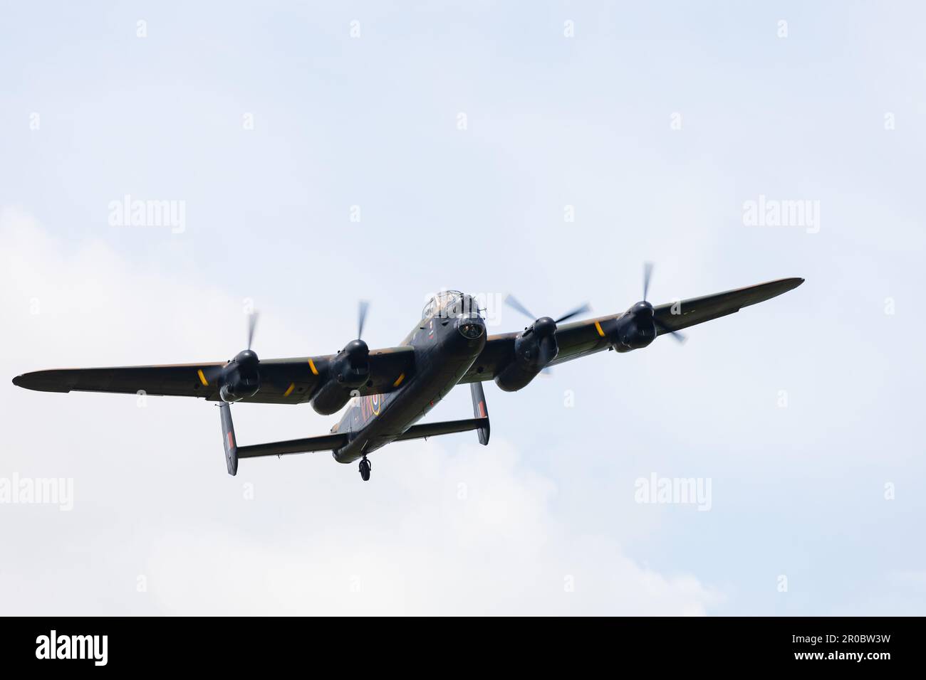 Avro Lancaster PA474 of the Royal Air Force, RAF, Battle of Britain ...