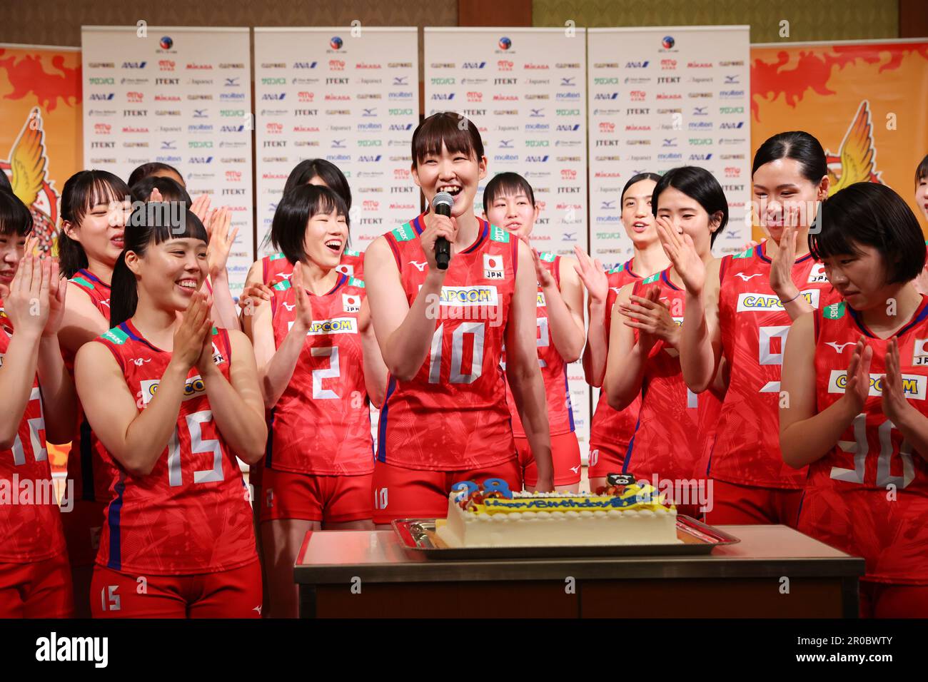 Tokyo, Japan. 8th May, 2020. Arisa Inoue, Japan women's team group (JPN) Volleyball : 2023 Japan ...