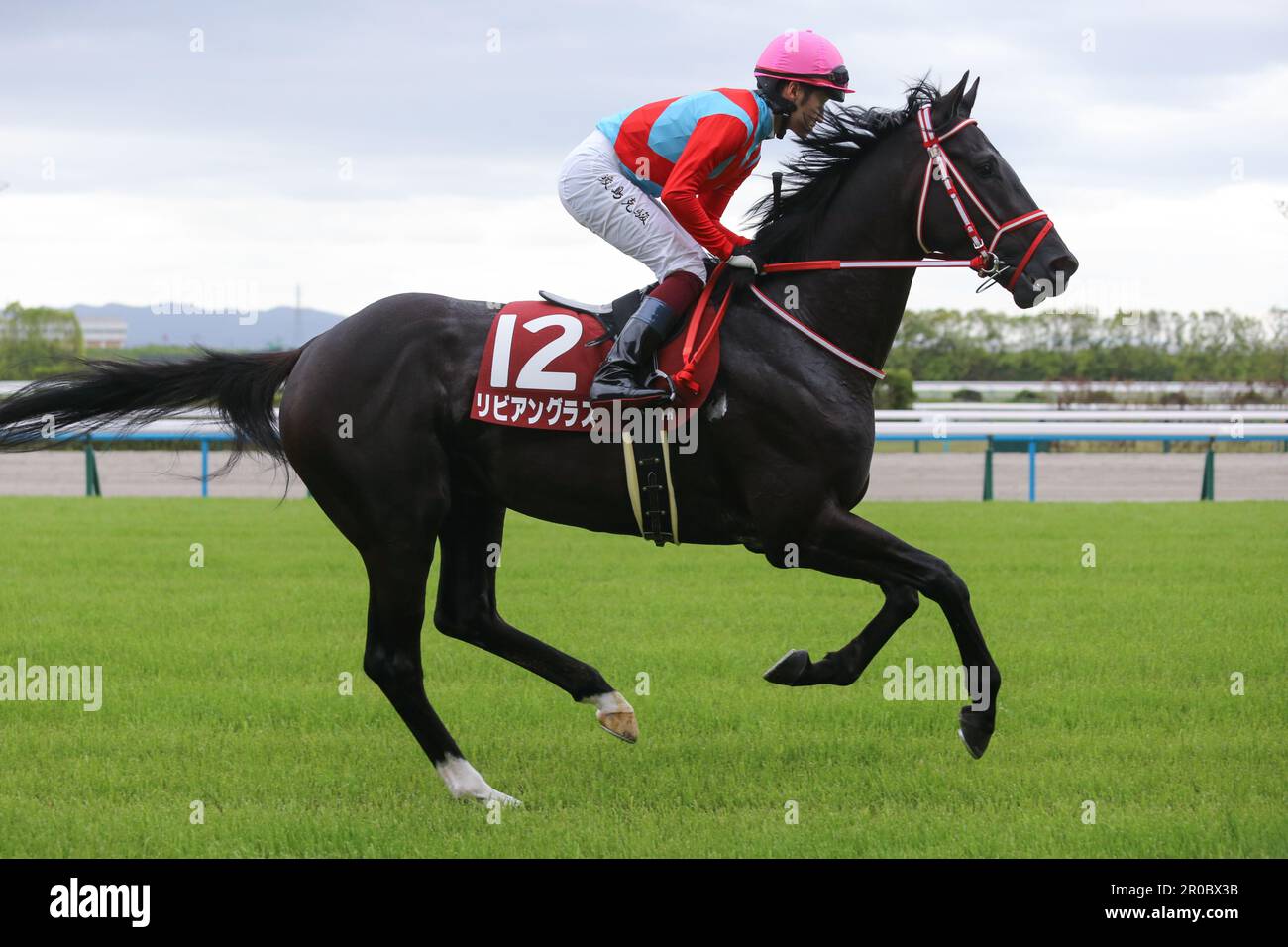 Kyoto, Japan. 6th May, 2023. Libyan Glass and Katsuma Sameshima before ...