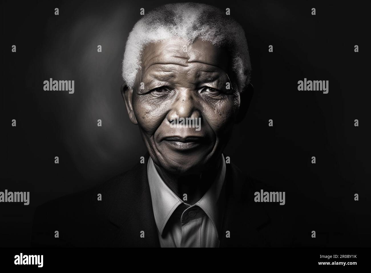 Nelson mandela art portrait hi-res stock photography and images - Alamy