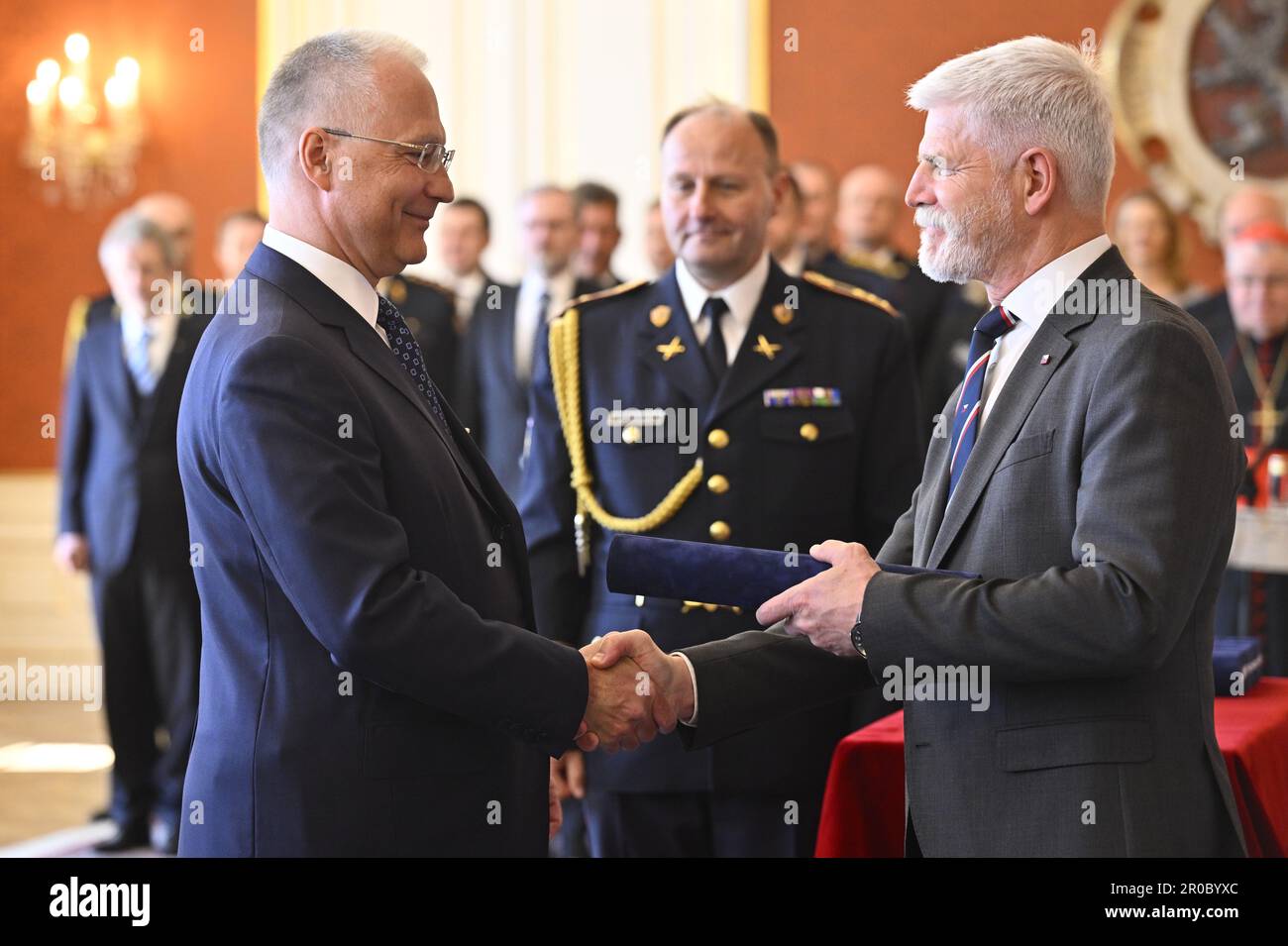 Prague, Czech Republic. 08th May, 2023. Czech President Petr Pavel ...