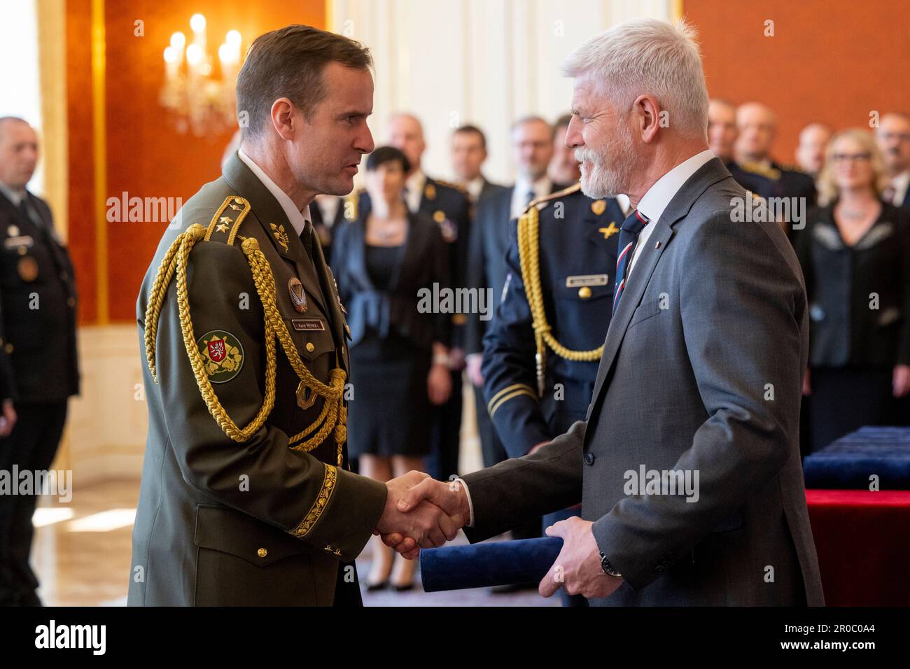 Prague, Czech Republic. 08th May, 2023. Czech President Petr Pavel ...