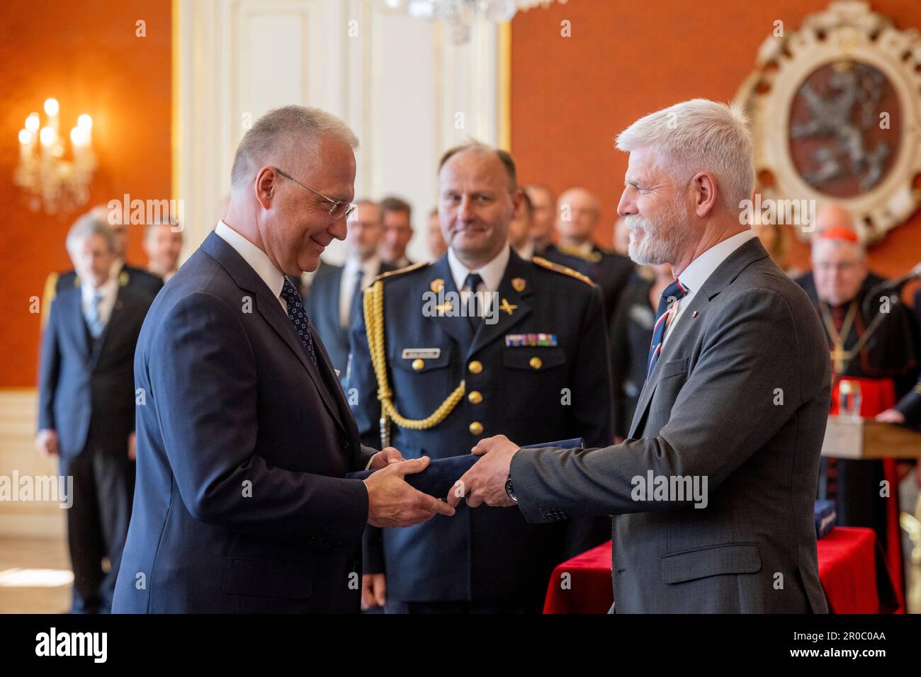 Prague, Czech Republic. 08th May, 2023. Czech President Petr Pavel ...