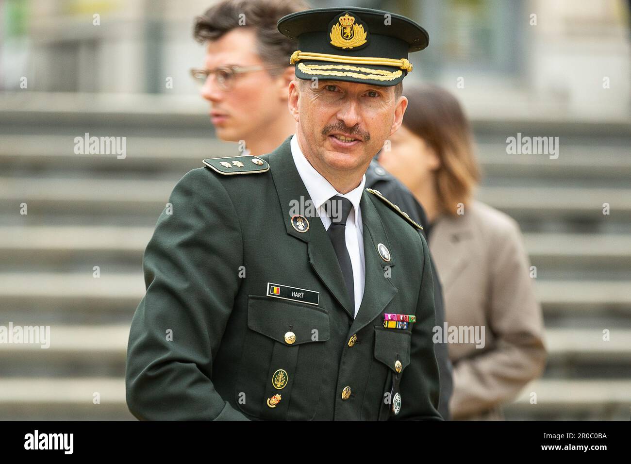 Brussels, Belgium. 08th May, 2023. General Hart pictured during the ...