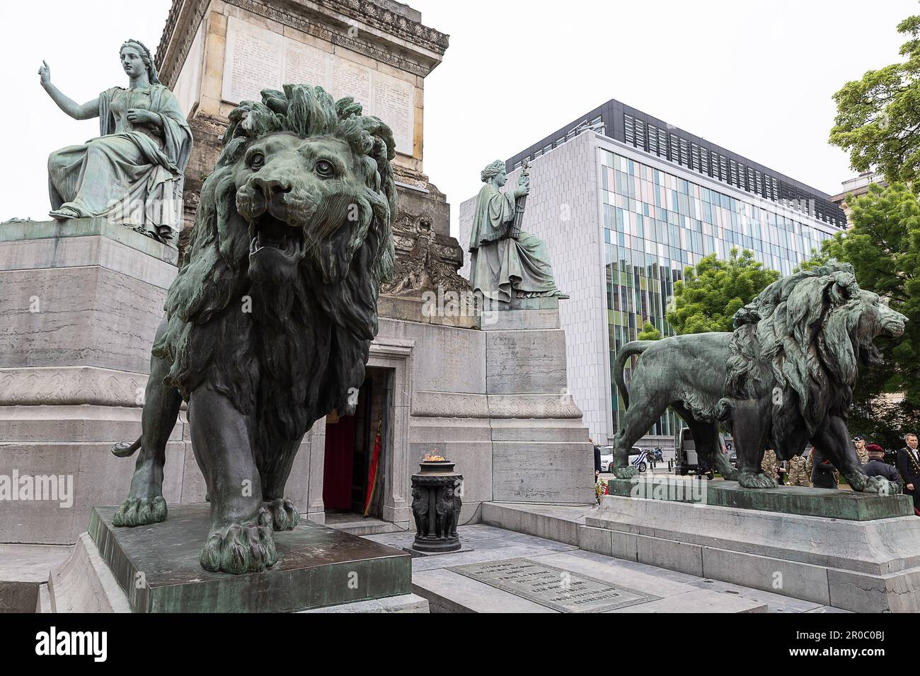 Brussels, Belgium. 08th May, 2023. Illustration picture shows the lion ...