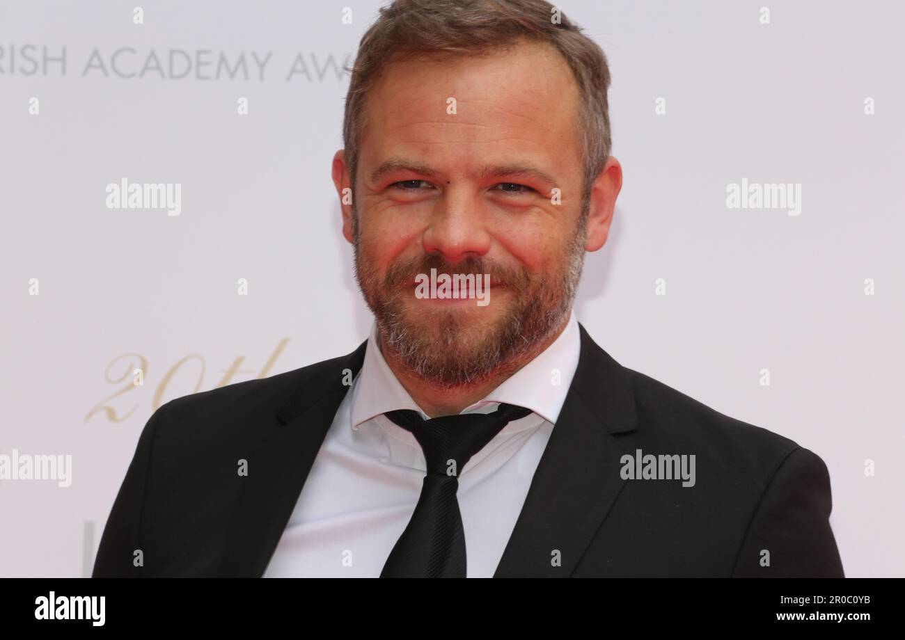 Dublin, Ireland. 7th May 2023. Moe Dunford arriving on the red carpet ...