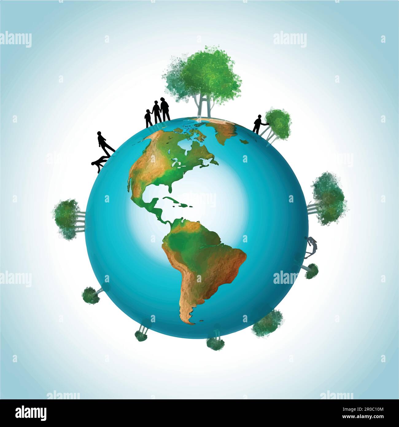 Attractive natural background Stock Vector Images - Alamy