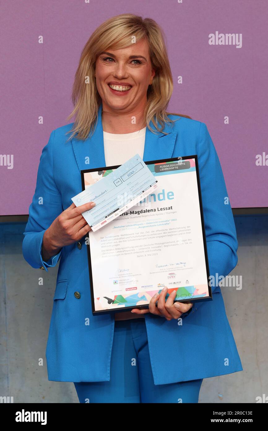 Berlin, Germany. 08th May, 2023. Maria-Magdalena Lessat from ...