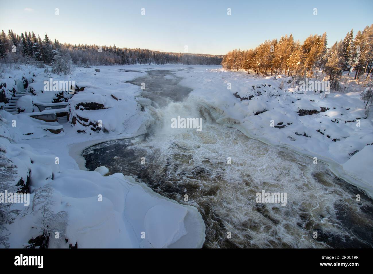 Jockfall waterfall hi-res stock photography and images - Alamy