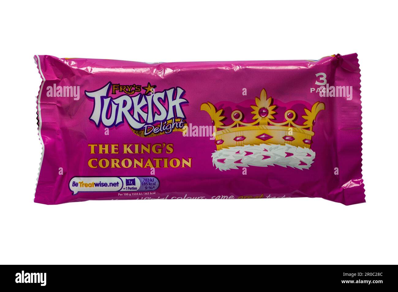 The kings coronation frys turkish delight Cut Out Stock Images ...