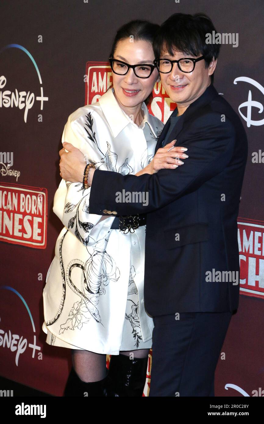 New York, NY, USA. 7th May, 2023. Michelle Yeoh and Ke Huy Quan at the ...