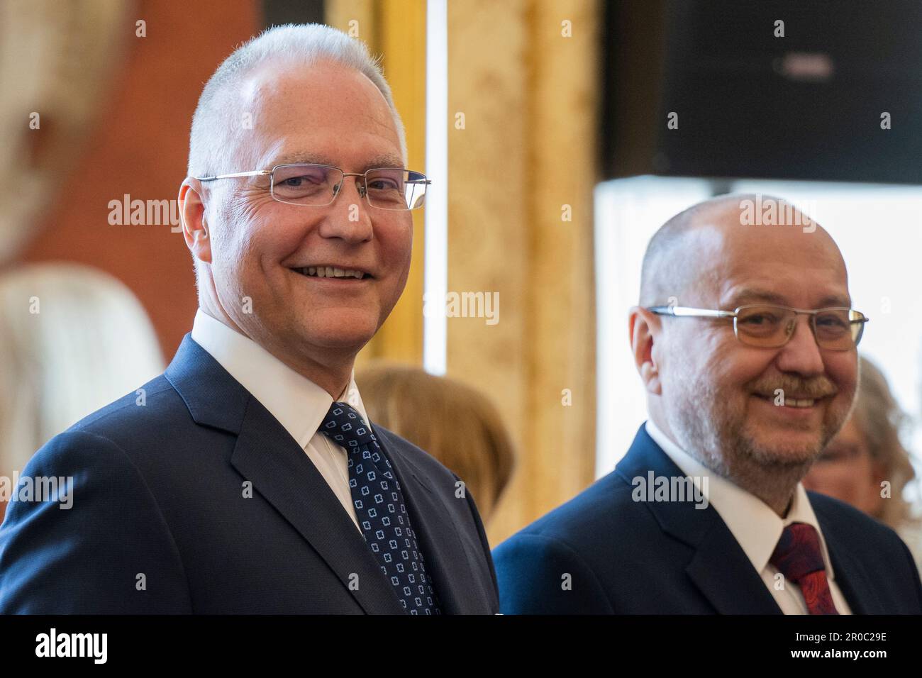Prague, Czech Republic. 08th May, 2023. Czech President Petr Pavel, not ...