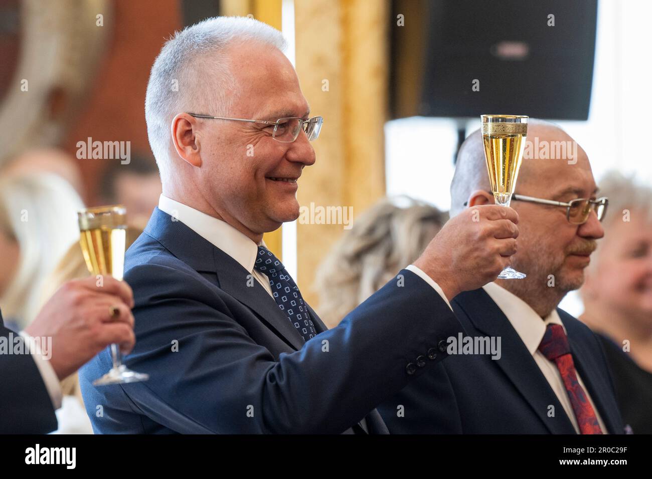 Prague, Czech Republic. 08th May, 2023. Czech President Petr Pavel, not ...