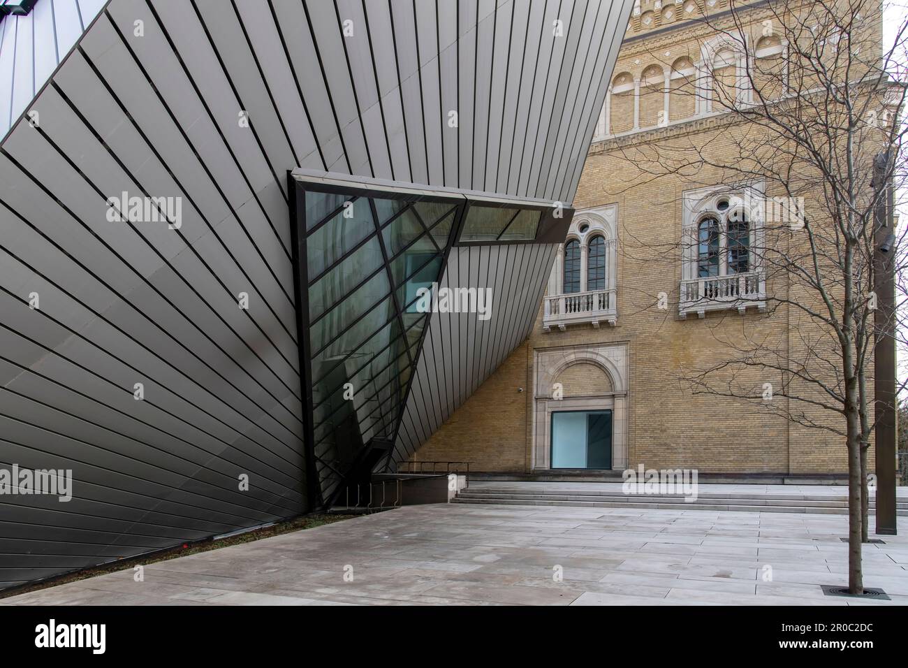 Toronto, ON, Canada-February 2023; Side view of the Michael Lee-Chin ...