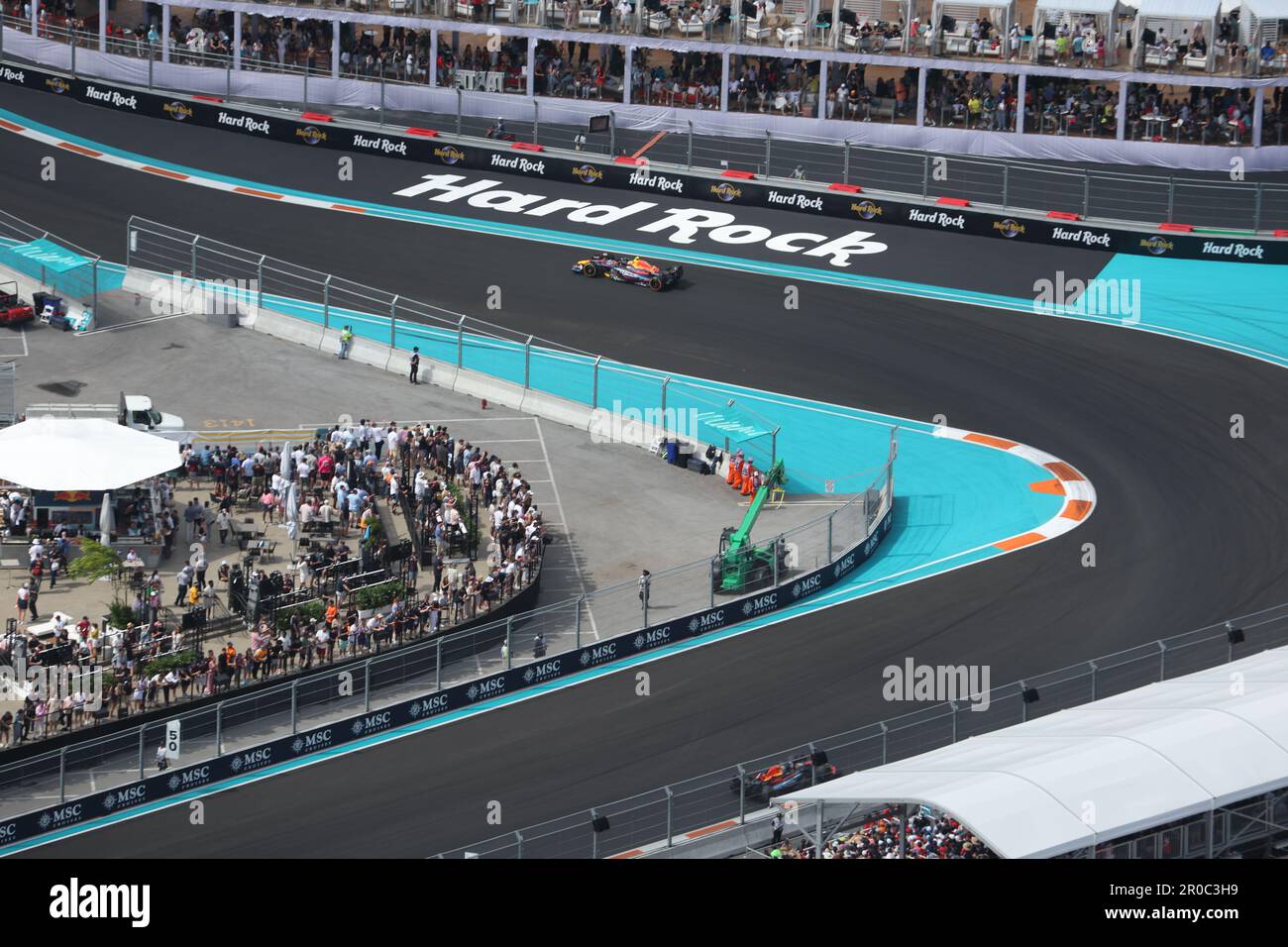 Miami grand prix track view hi-res stock photography and images - Alamy