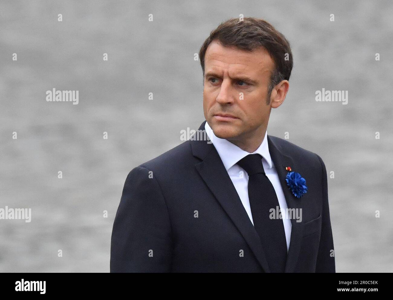 France, PARIS, 2023-05-08. Ceremony of May 8 under the presidency of Mr ...