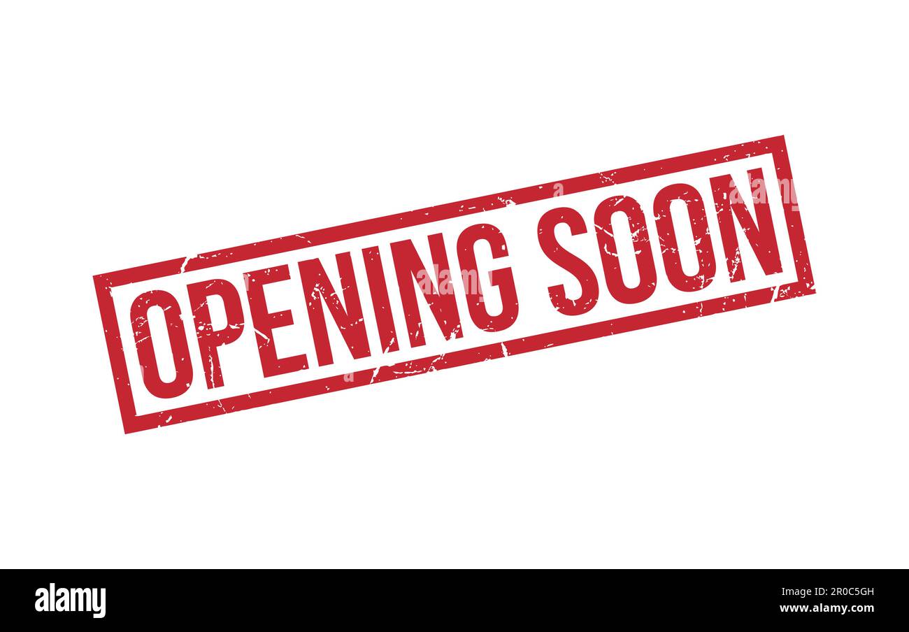 Opening Soon Stamp Seal Vector Illustration Stock Vector Image & Art ...