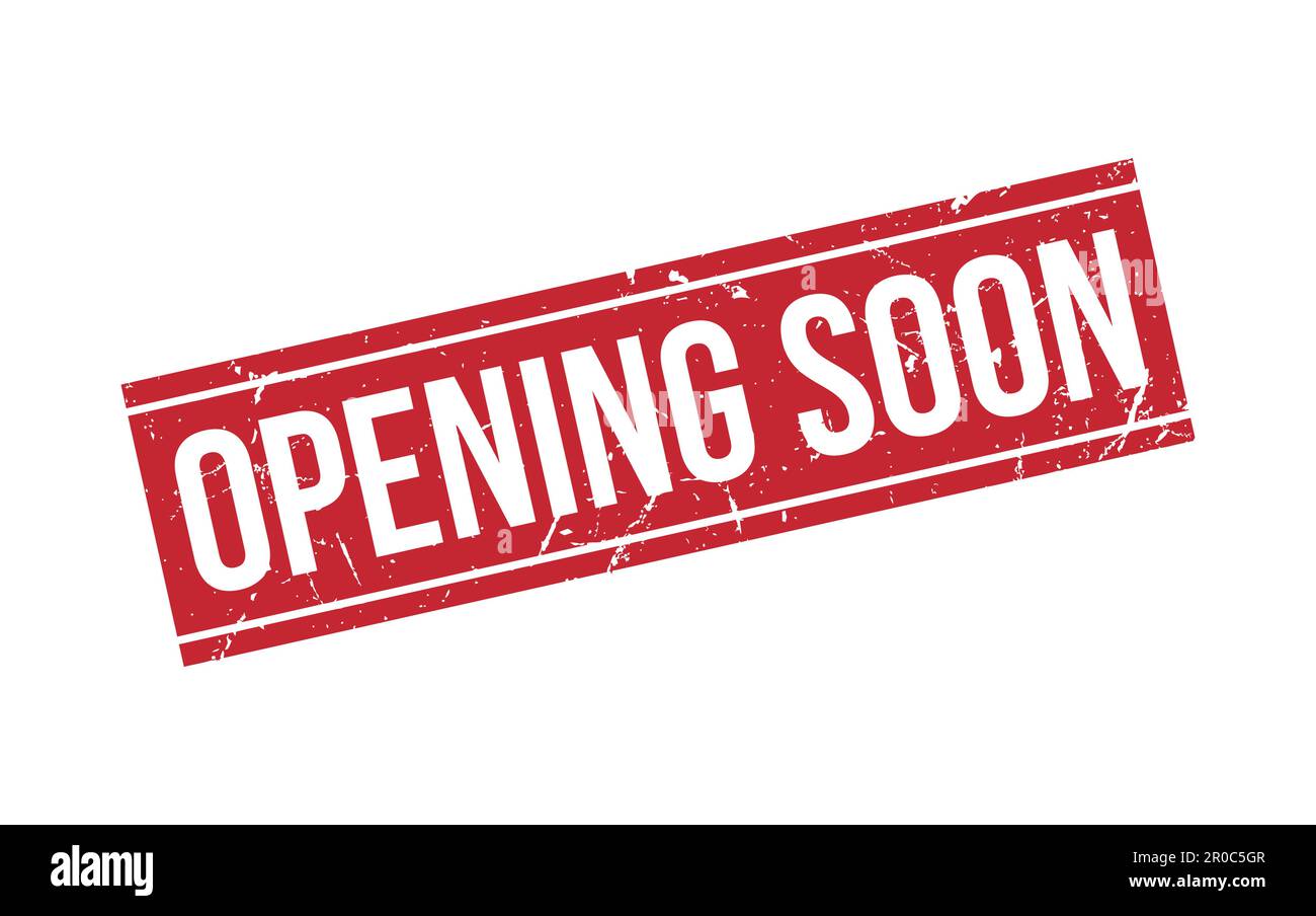 Opening Soon Stamp Seal Vector Illustration Stock Vector Image & Art ...