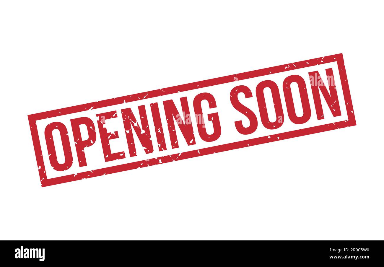Opening Soon Rubber Stamp Seal Vector Stock Vector Image & Art - Alamy