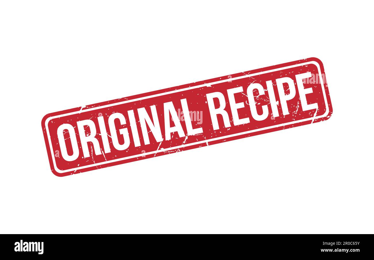 Original recipe stamp hi-res stock photography and images - Alamy
