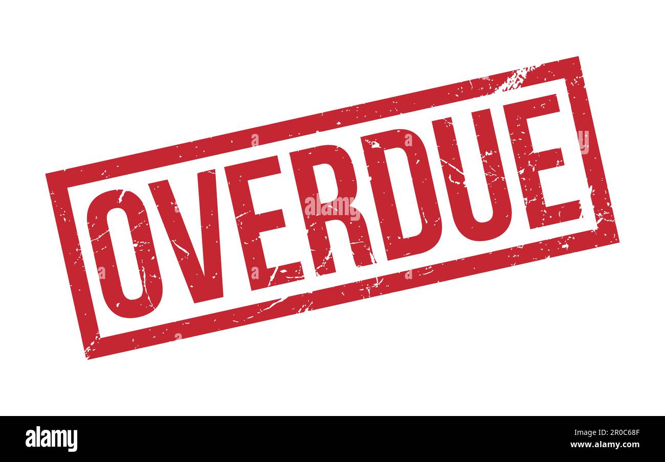 Overdue Rubber Stamp Seal Vector Stock Vector Image & Art - Alamy