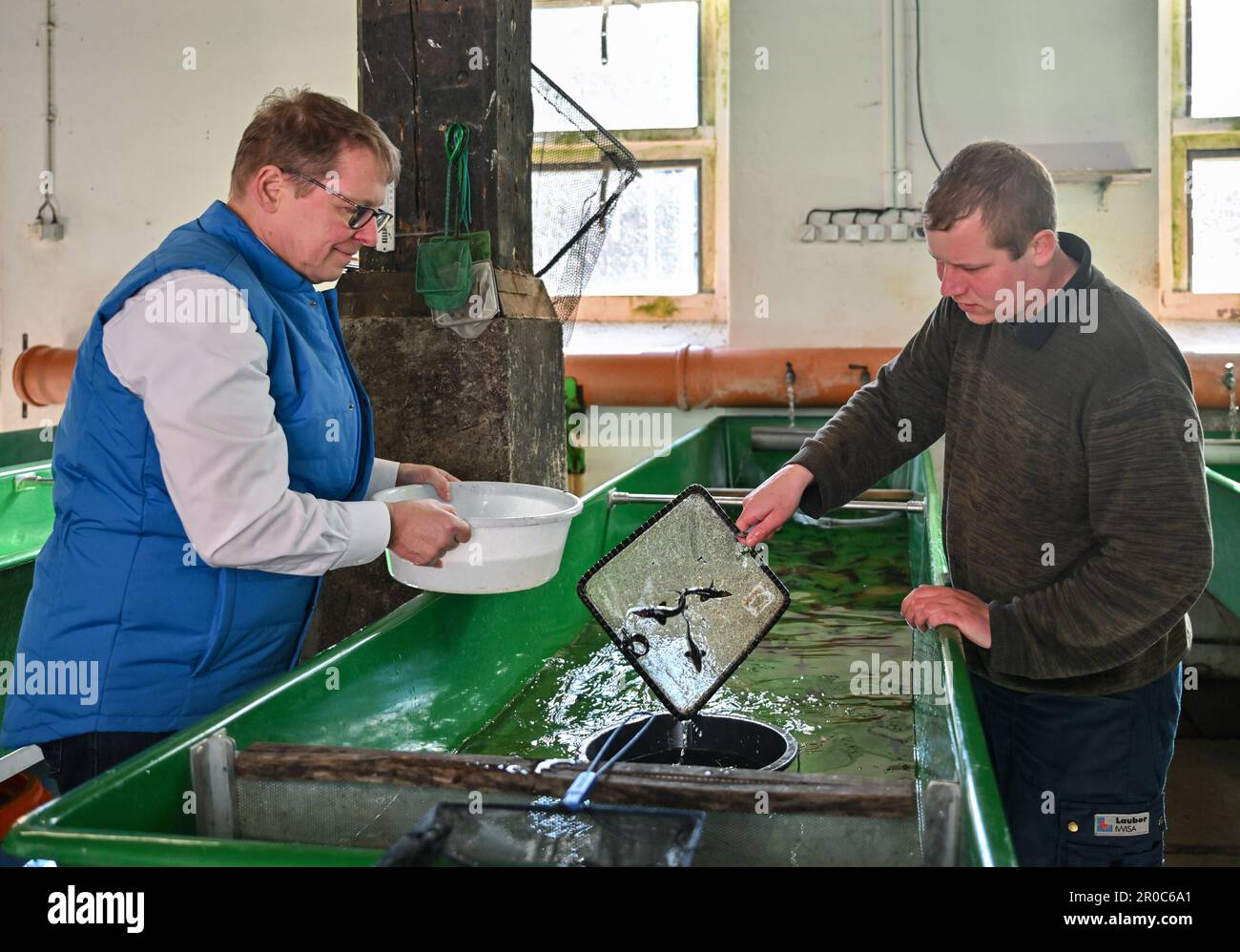 Fish rearing station hi-res stock photography and images - Alamy