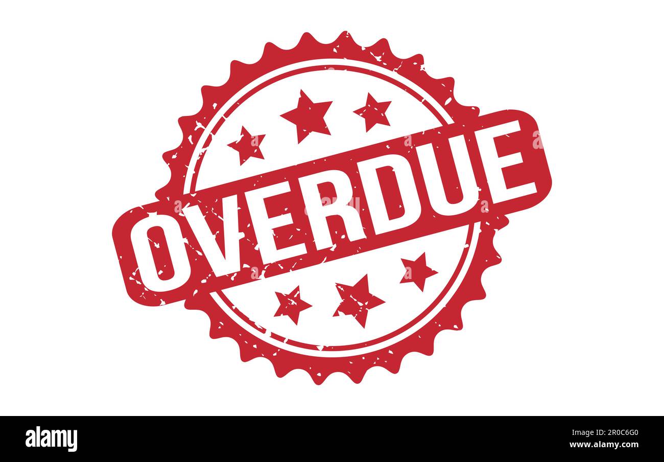 Overdue Rubber Stamp Seal Vector Stock Vector Image & Art - Alamy