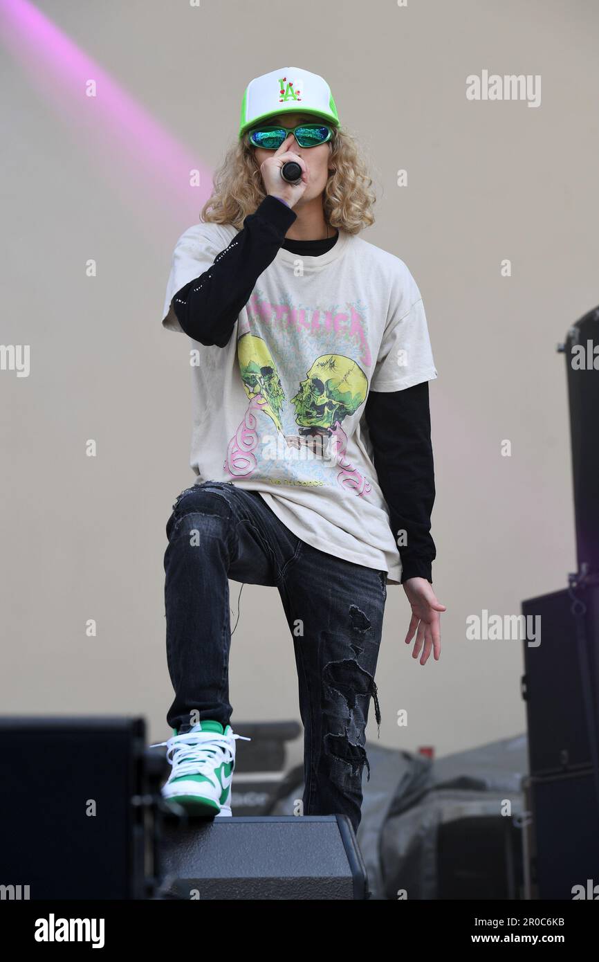 West Palm Beach, FL, USA. 06th May, 2023. GVIN performs during Sunfest ...