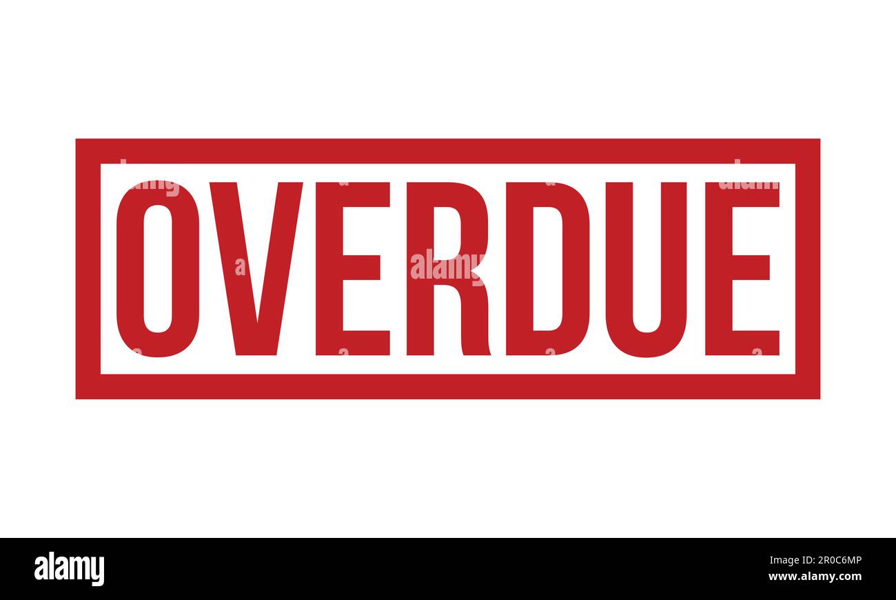 Overdue Rubber Stamp Seal Vector Stock Vector Image & Art - Alamy
