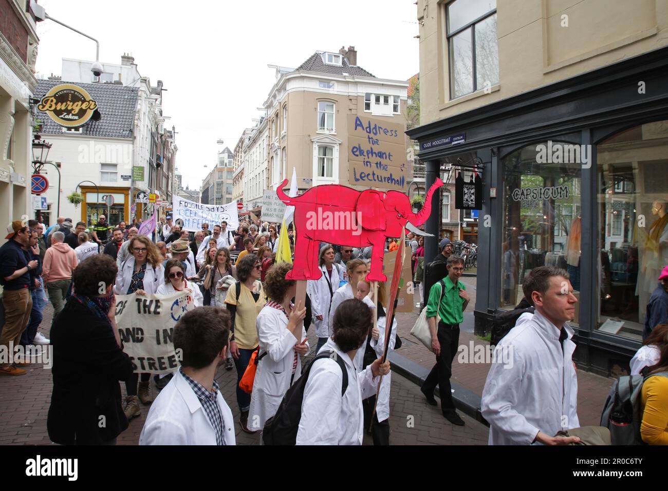 Scientist Rebellion activists and supporters from environmental ...