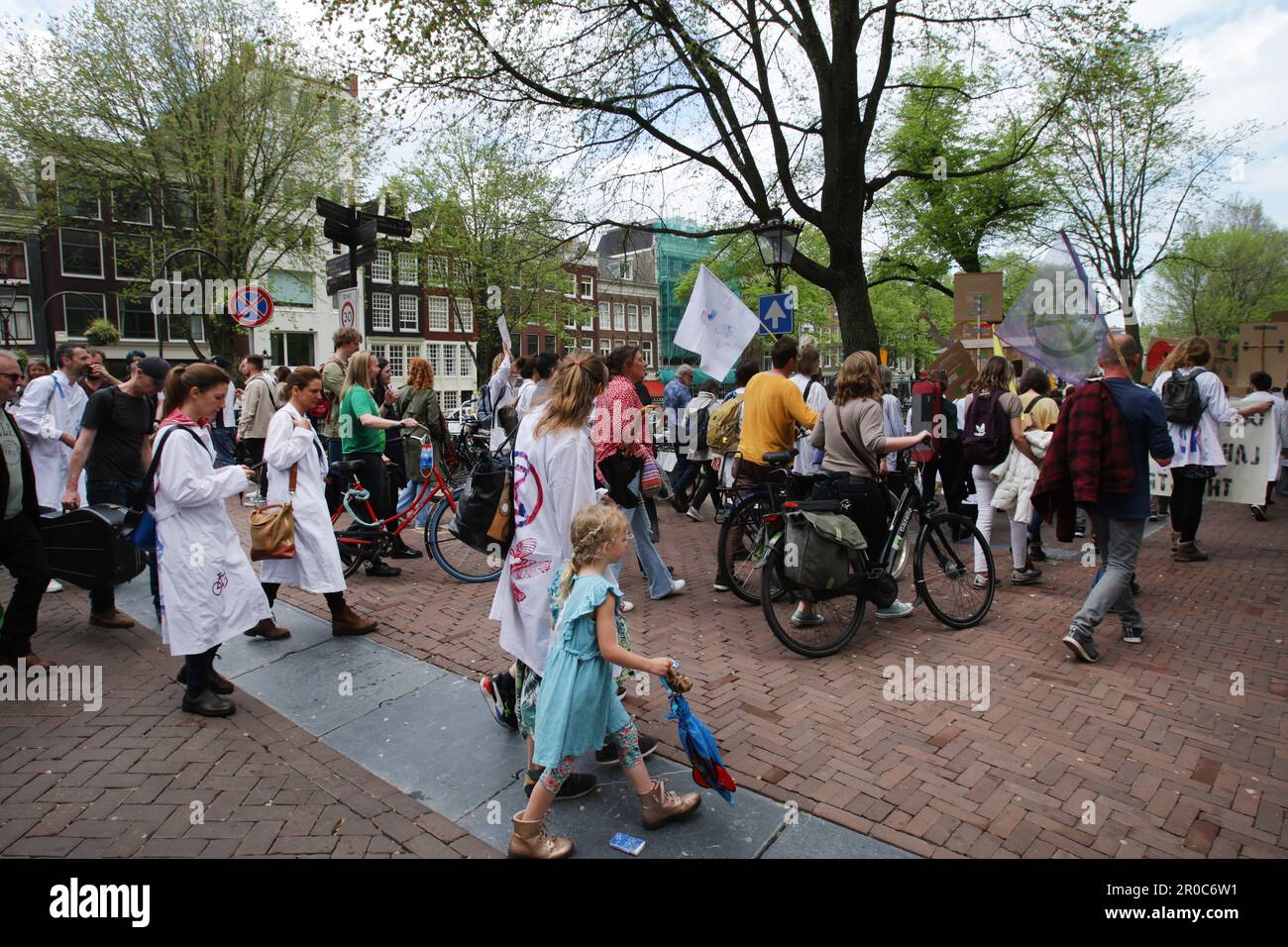 Scientist Rebellion activists and supporters from environmental ...