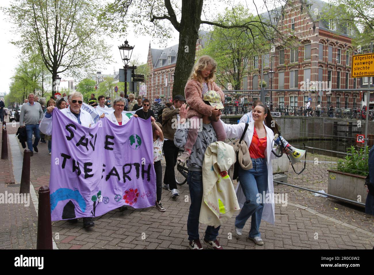 Scientist Rebellion activists and supporters from environmental ...