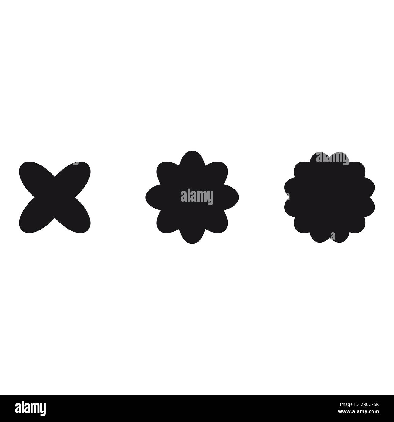 Swiss bauhaus y2k brutalist elements. Abstract geometric shapes, contemporary flower figure ...