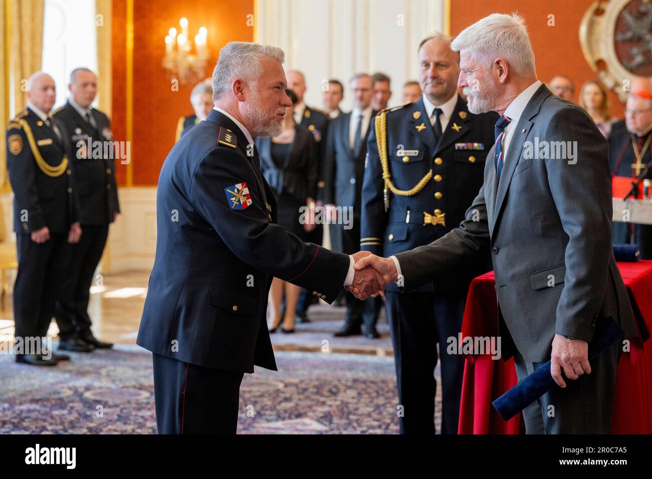 Prague, Czech Republic. 08th May, 2023. Czech President Petr Pavel ...