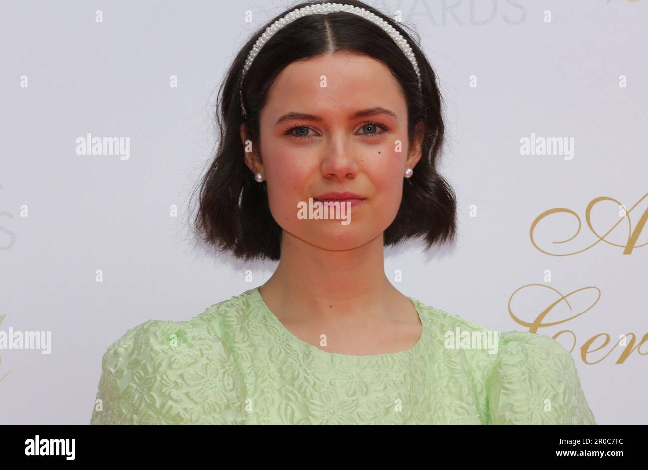 Dublin, Ireland. 7th May 2023. Zara Devlin arriving on the red carpet ...