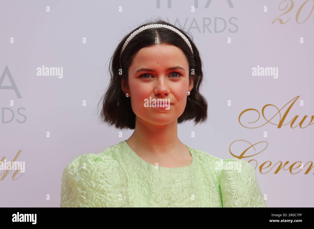 Dublin, Ireland. 7th May 2023. Zara Devlin arriving on the red carpet at the Irish Film and ...