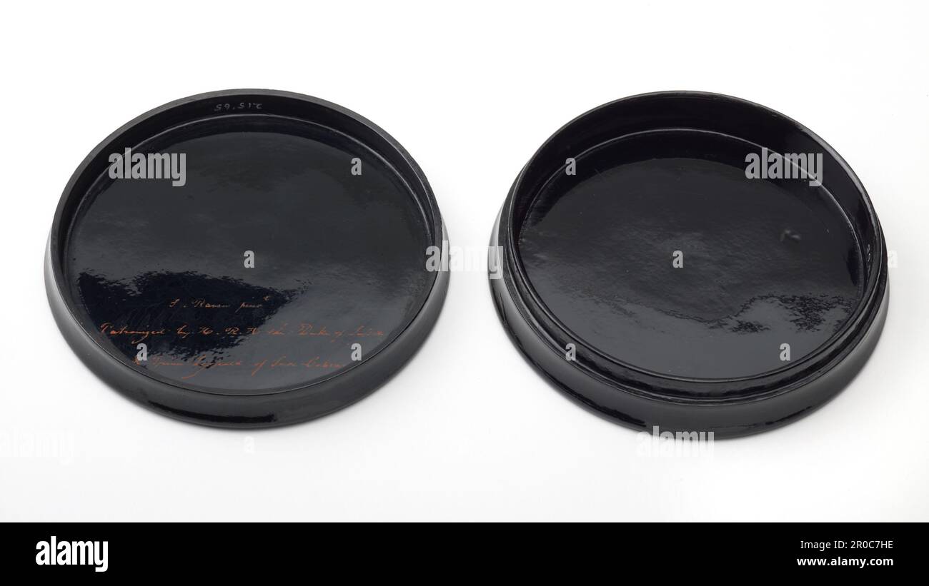 Snuff Box - Portrait of John Baskerville (1706-1775). Artist: Samuel ...