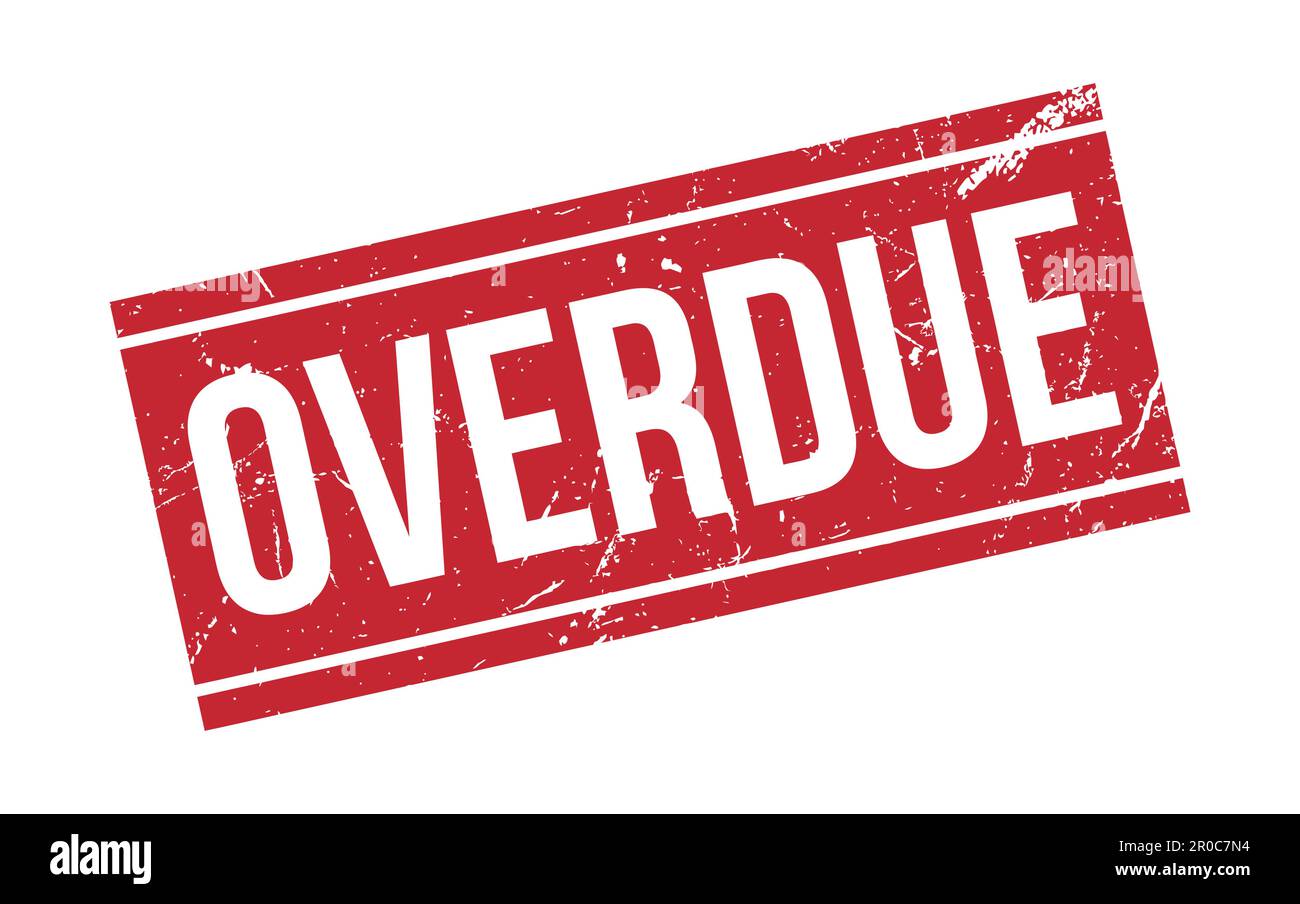 Overdue Rubber Stamp Seal Vector Stock Vector Image & Art - Alamy