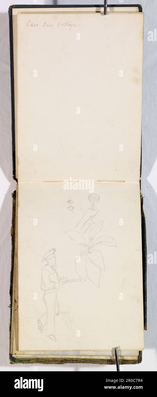 Sketchbook, watercolours, 1875-1877. Myra Louisa Bunce (1854-1919 ...