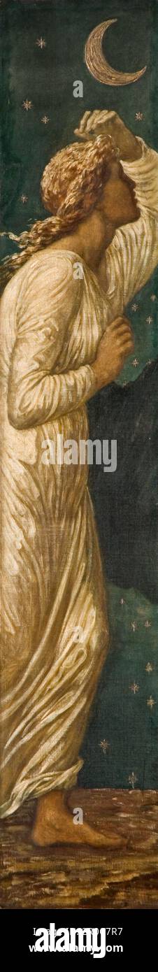 Cupid and Psyche - Palace Green Murals - Psyche gazes in despair at ...